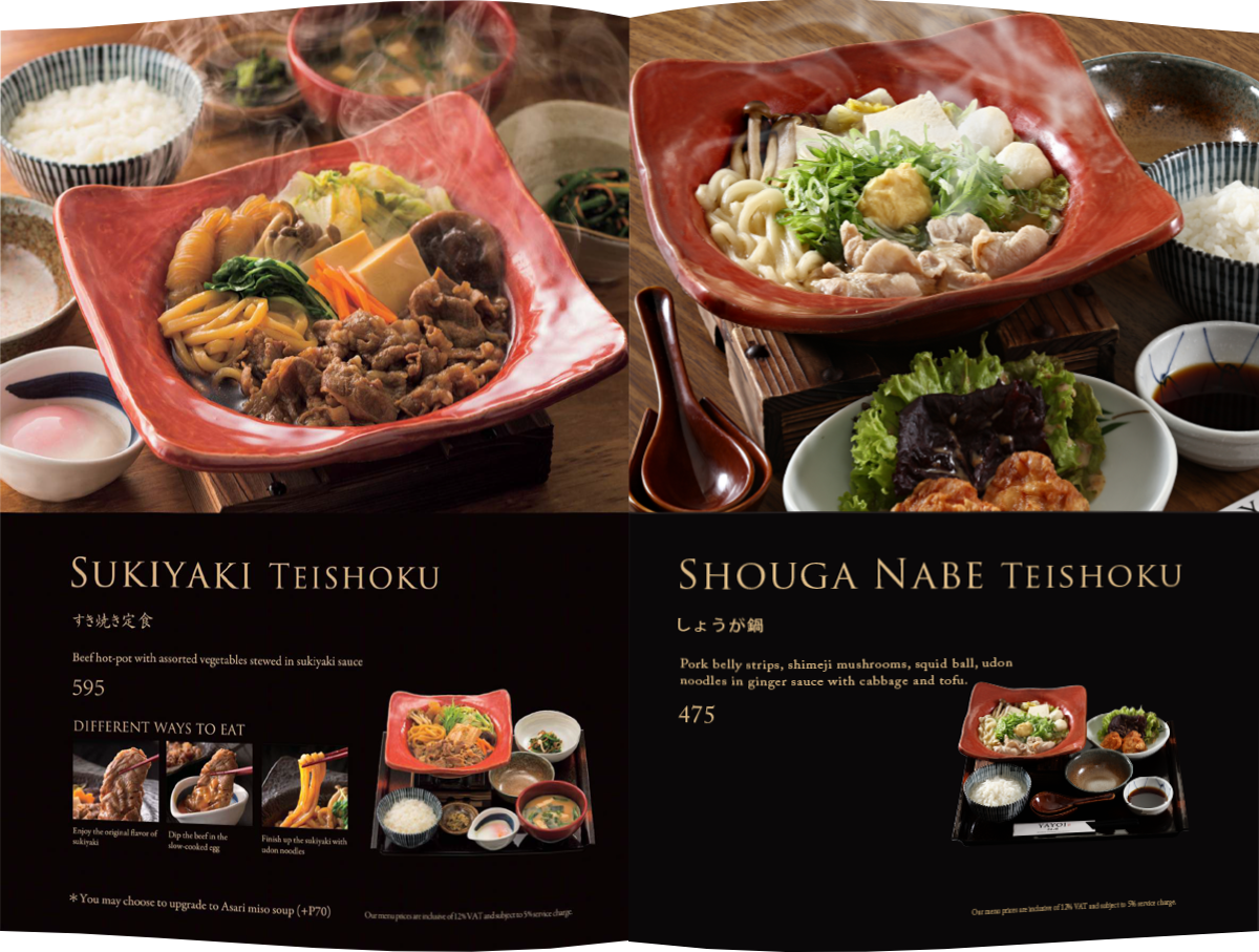 Yayoi | WS-slice-Sukiyaki-&-Shouga-Nabe-Teishoku